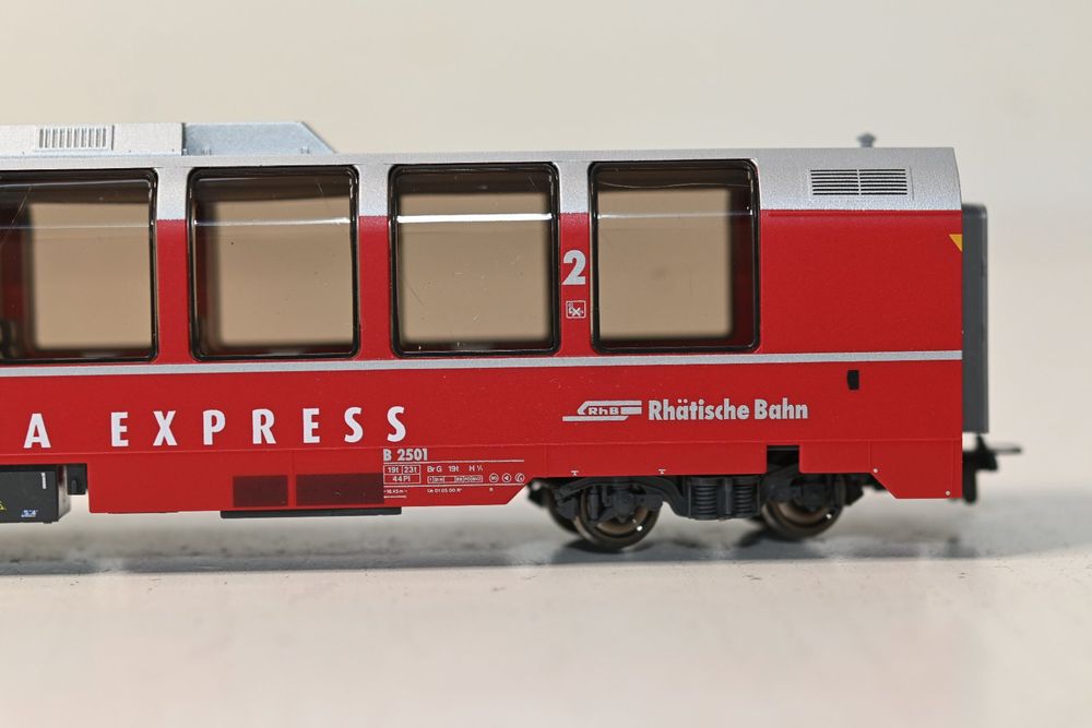 RhB Bernina Express Panoramawagen B 2501 Bemo H0m mit OVP (Gebraucht) in Laupen ZH für CHF 76 ...