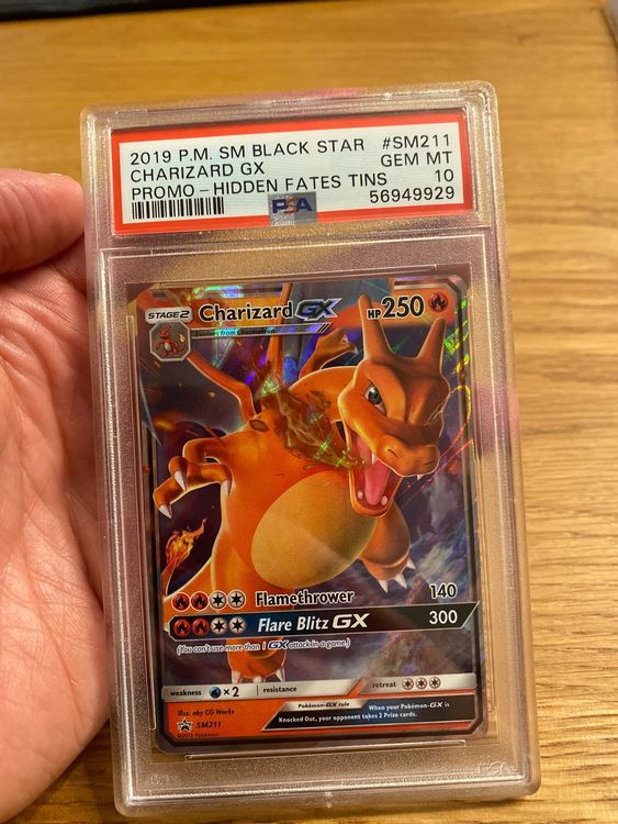 Pokemon Charizard GX PSA 10 | Kaufen auf Ricardo