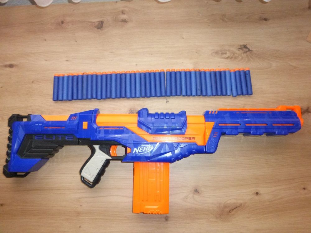 Nerf N Strike Elite Delta Trooper ink. 40 Pfeile (Neuf (Voir ...