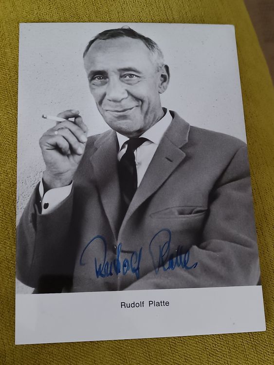 Rudolf Platte - verstorben - handsigniert (Gebraucht) in Menziken für CHF 14.9 – mit Lieferung ...