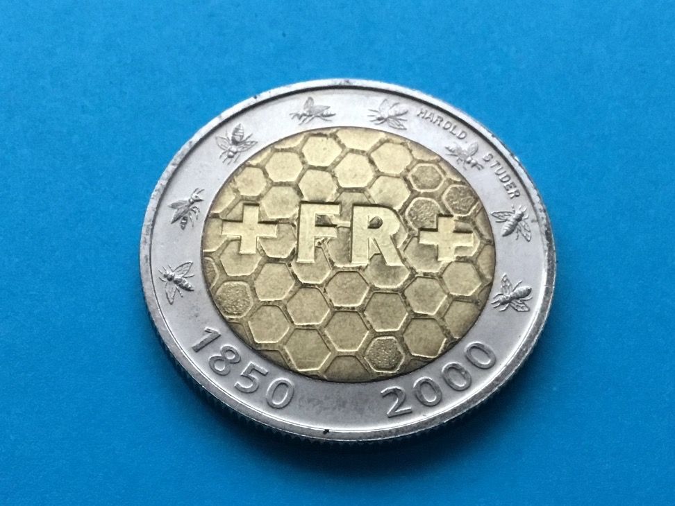 5 Franken Gedenkmünzen 150 J.Schweizer Franken 2000 | Kaufen auf Ricardo