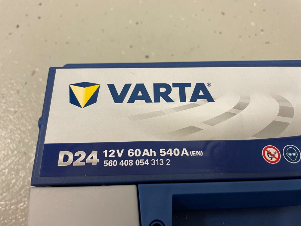 VARTA Autobatterie D24 (60Ah 540A) Blue Dynamic (Gebraucht) in Au SG ...