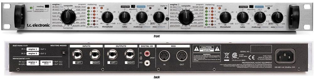 tc electronic C300 Dual Stereo Gate & Compressor (Gebraucht) in Zürich ...