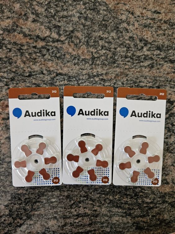 Audika Hörgeräte Batterien 312 | Kaufen auf Ricardo