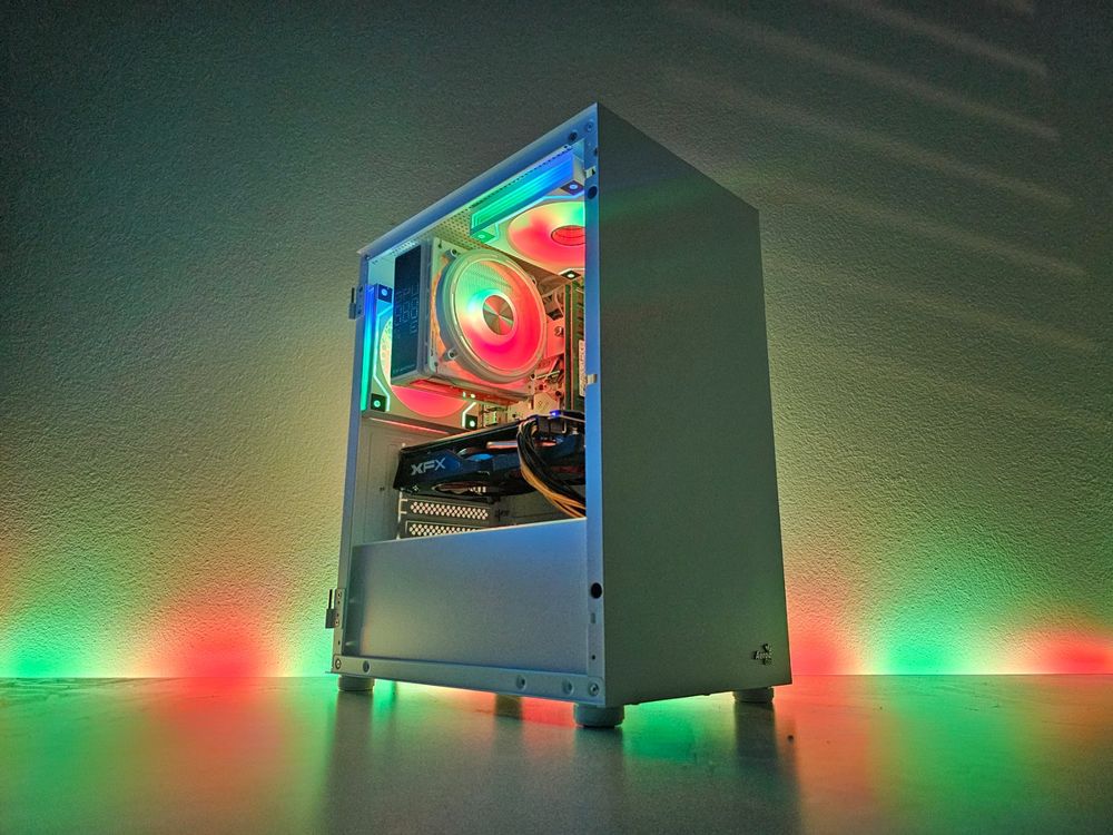 Budget Gaming PC RX 570 8GB mit Intel i7, RAM 16GB (Neu und ...