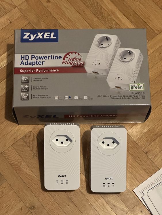ZyXEL HD Powerline Adapter AV2 600 Mbit (Gebraucht) in Zürich für CHF ...