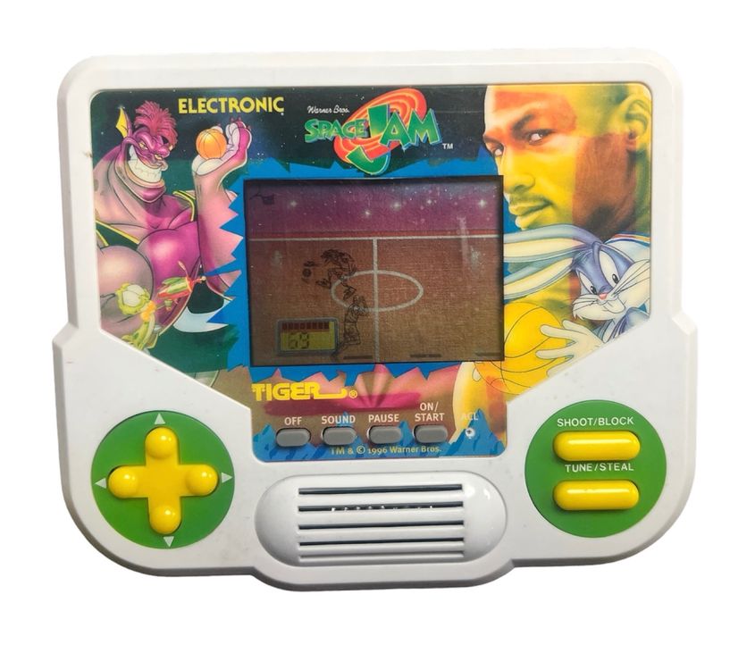 🕹️TIGER handheld game 1995 SPACE JAM Michael Jordan 🏀 (D'occasion) à ...