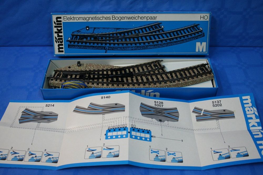 Märklin 2 Weichen, links 5141 | Kaufen auf Ricardo