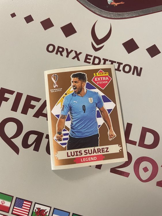 Panini Extra Sticker Luis Suárez Bronze (Neu (gemäss Beschreibung)) in Zuben für CHF 24 – mit ...