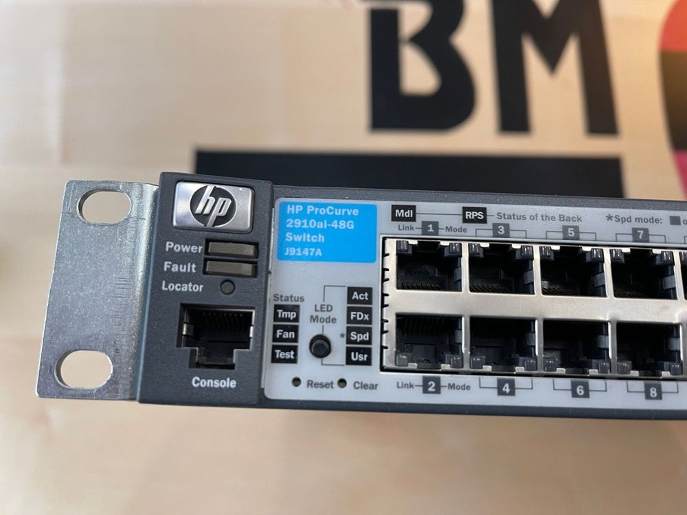 HP Procurve 2910AL-48G 44x 10/100/1000T + 4x SFP Ports | Kaufen auf Ricardo