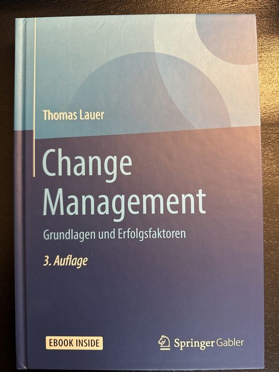 Change Management (Neu (gemäss Beschreibung)) in Liestal für CHF 20 ...