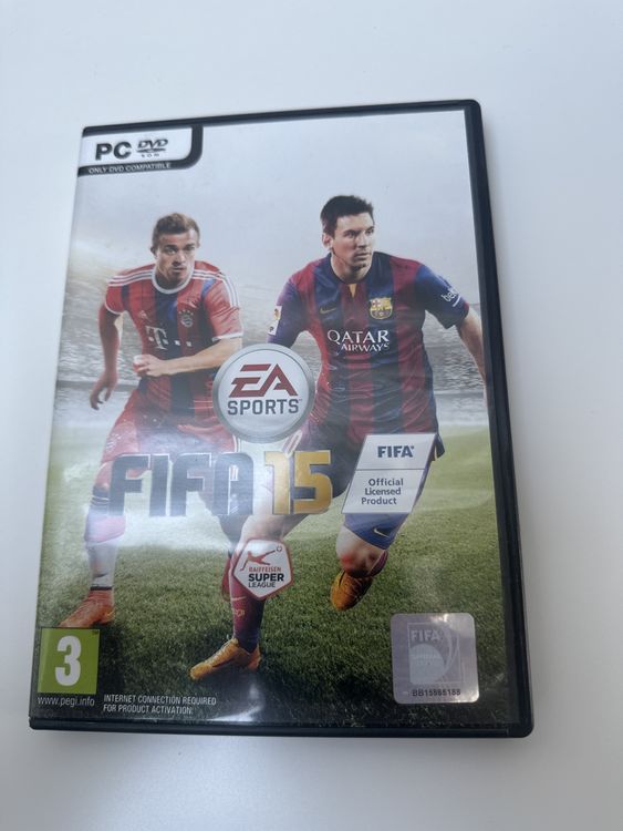 FIFA 15 PC Fussball Simulationsspiel Klassiker Messi | Kaufen auf Ricardo