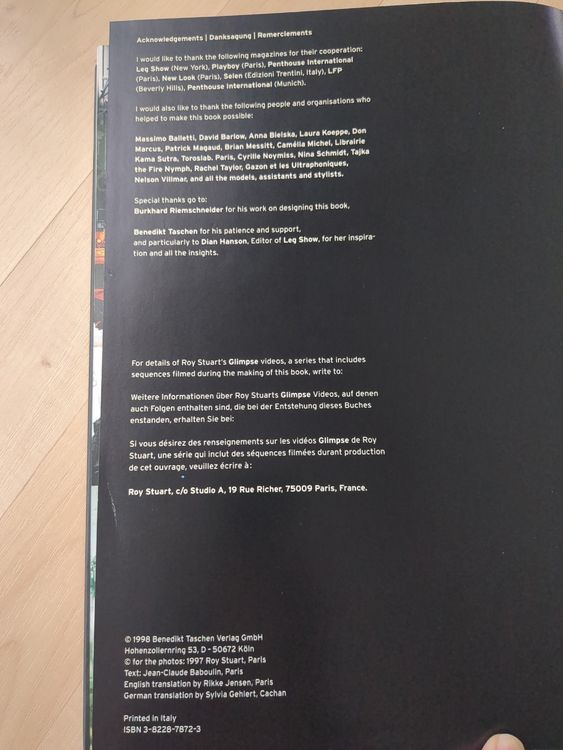 Roy Stuart Erotik Foto Buch | Kaufen auf Ricardo