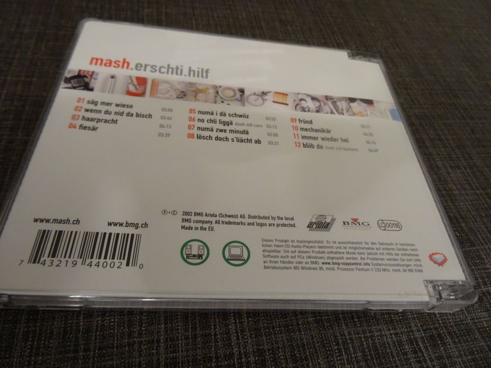 Mash - erschti hilf CD | Kaufen auf Ricardo