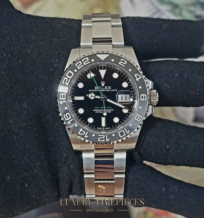 ROLEX GMT-MASTER II "BRUCE WAYNE" / NEU 2025 - FULL SET (Neu und ...