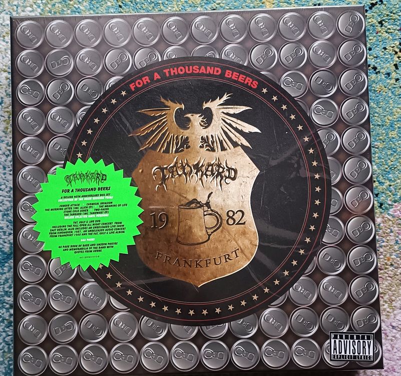 Tankard - For a thousand beers LP Box Deluxe Metal (Neu und ...