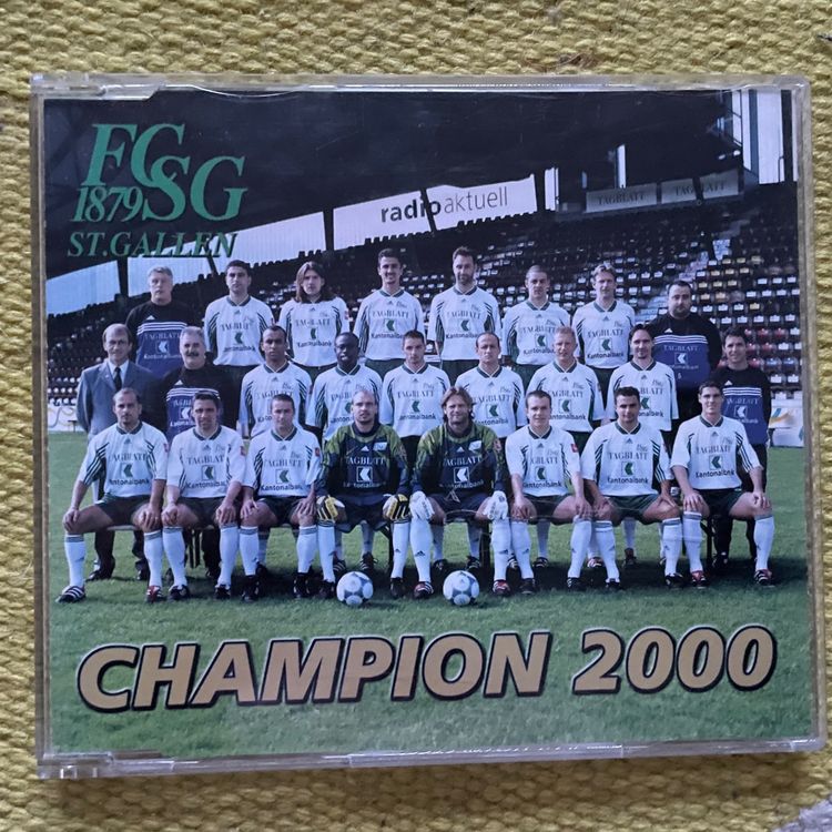 FC ST.GALLEN-CHAMPION 2000 (SINGLE) | Kaufen auf Ricardo