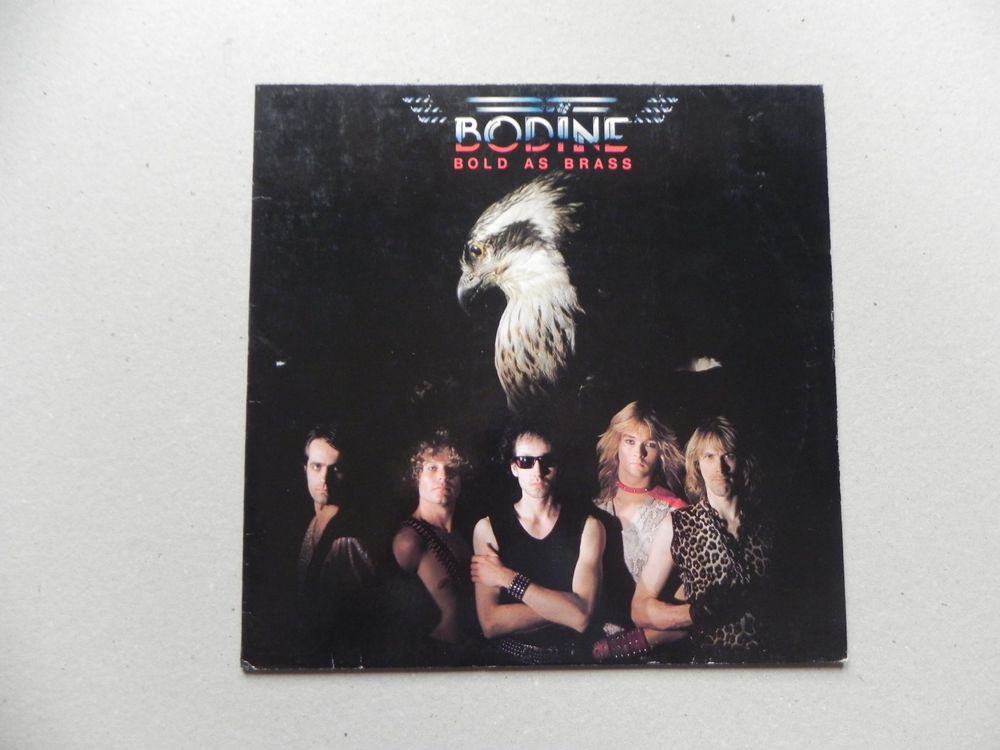 LP Niederland Heavy Metal Band Bodine 1982 Bold as Brass (Gebraucht) in ...