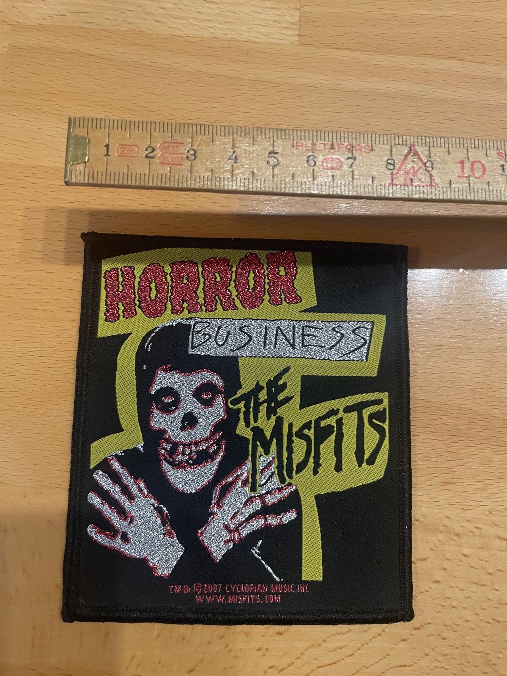 Misfits Patch Sticker Aufnäher Metal Rock Band (Neu (gemäss ...