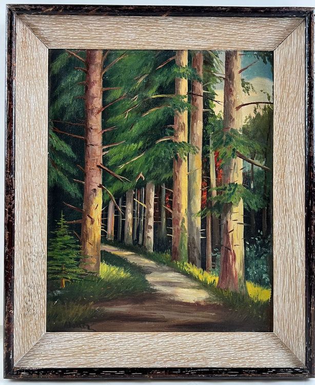 Baum Szene Gemälde signiert. (Gebraucht) in Neuhausen am Rheinfall für CHF 15 – mit Lieferung ...