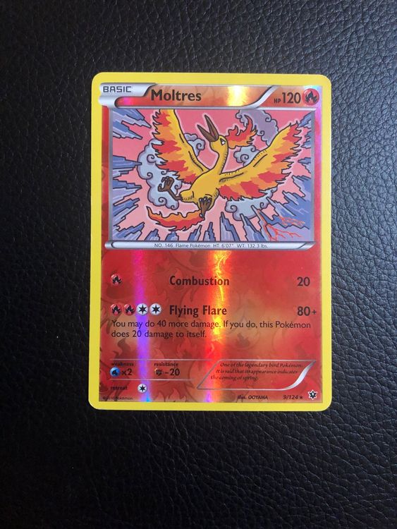 XY: Fates Collide - Moltres rare reverse 9/124 Ab 1 (Gebraucht) in ...