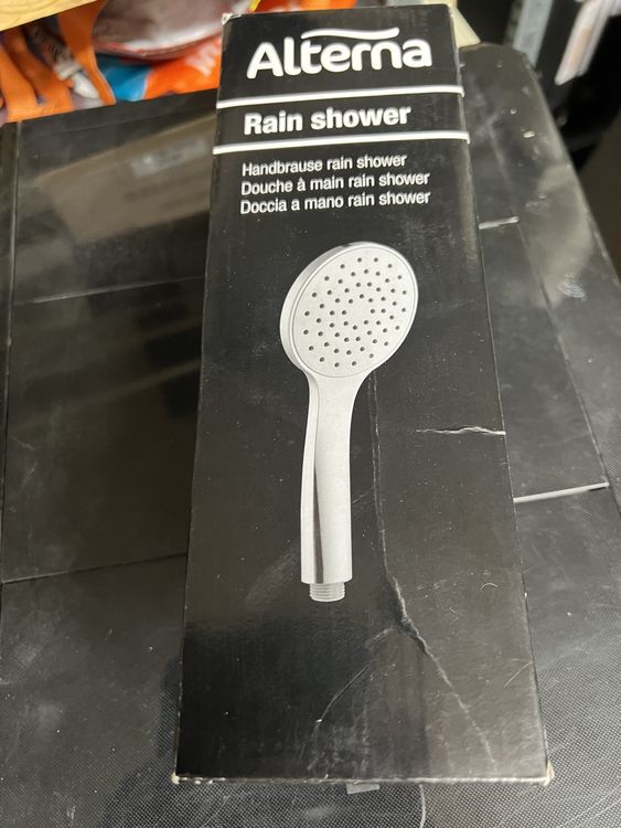 Handbrause rain shower -Alterna. neu | Kaufen auf Ricardo