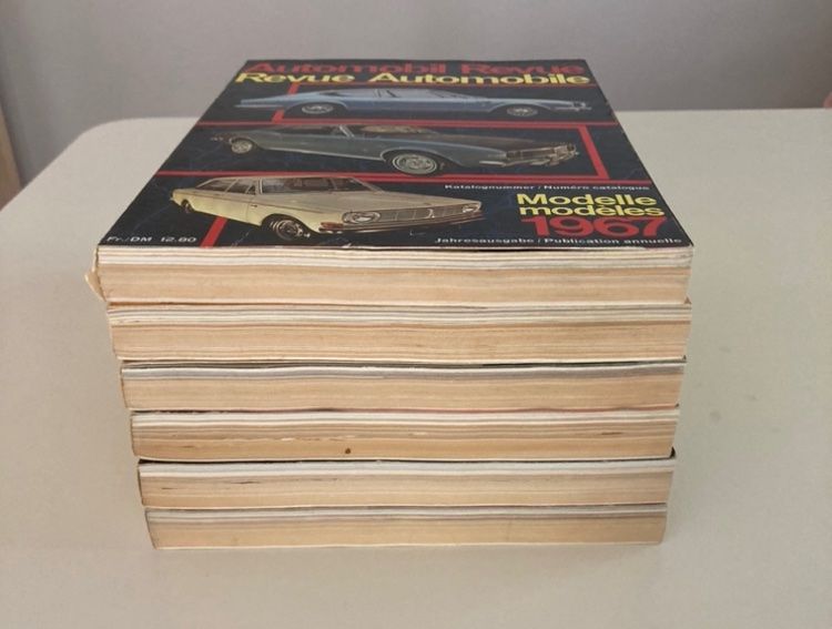 Automobil Revue Kataloge 60er und 70er *** (Oldtimer) (Gebraucht) in Urdorf für CHF 24 – mit ...