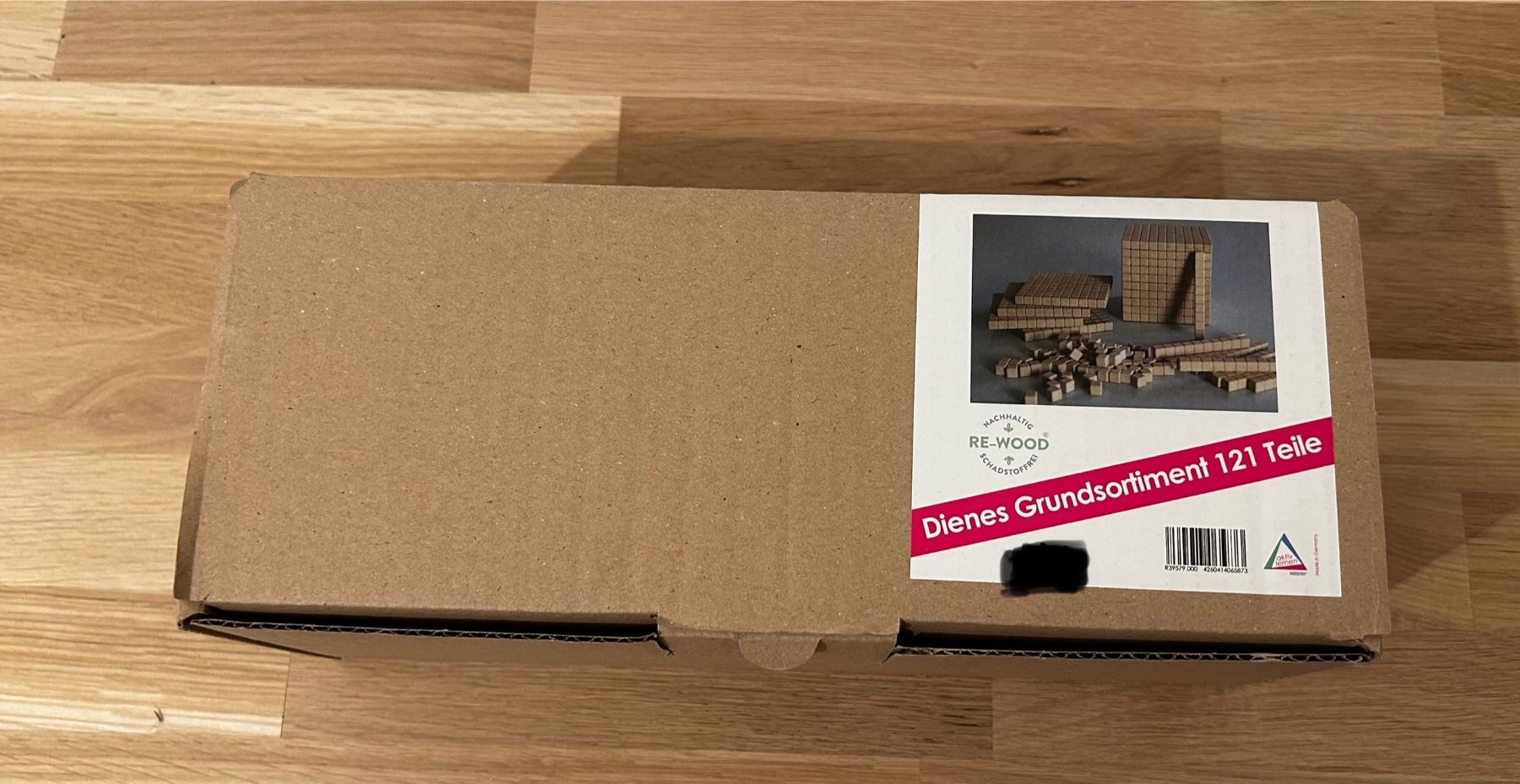 Zehnersystem, RE-Wood Dienes Material, 121 Teile, neuwertig (Gebraucht ...