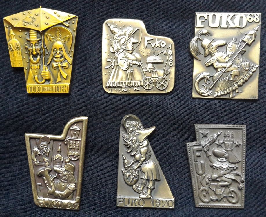 Fasnachtsplaketten Olten FUKO (Gebraucht) in Olten für CHF 19 – mit Lieferung auf Ricardo kaufen