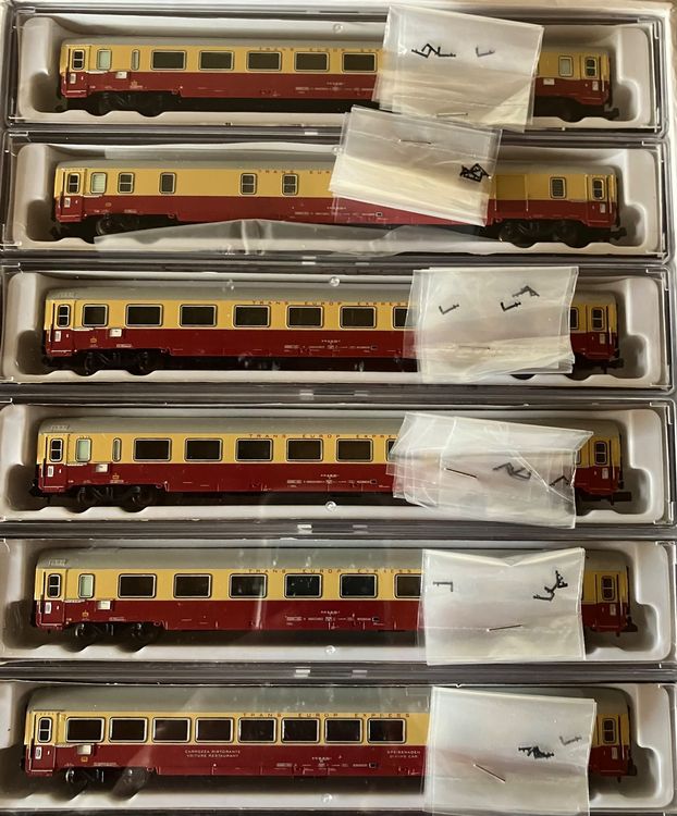 PIRATA 6110 & 6111 TEE FS 6 Wagen Set mit OVP’s (Gebraucht) in für CHF ...