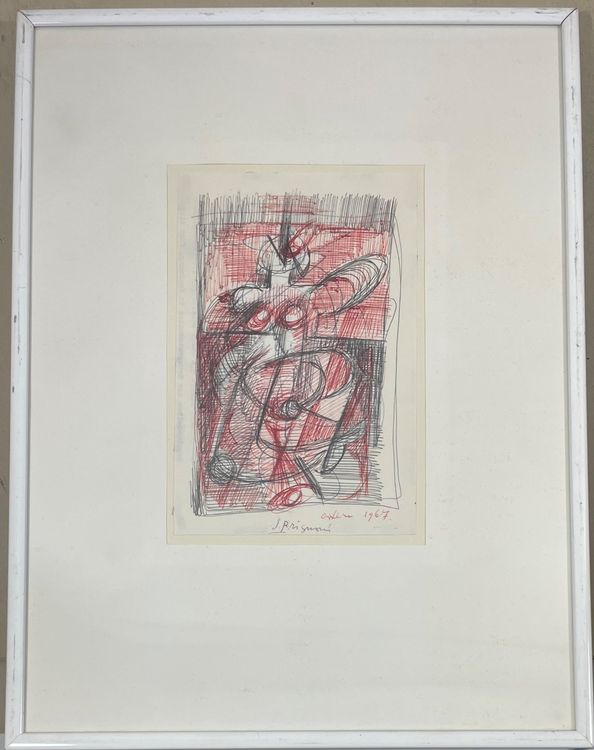 Serge Brignoni (1903-2002) Tuschfederzeichnung (Gebraucht) in Root für ...