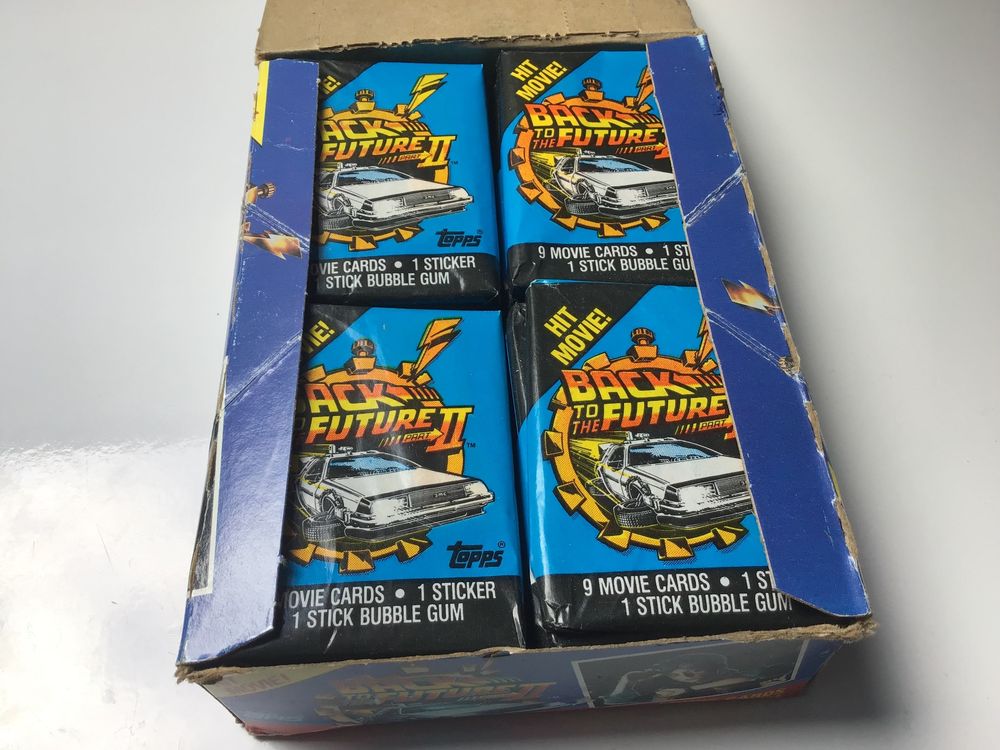 Rare Movie Cards Händlerbox "BACK TO THE FUTURE II" 1989 OVP (Neu und ...