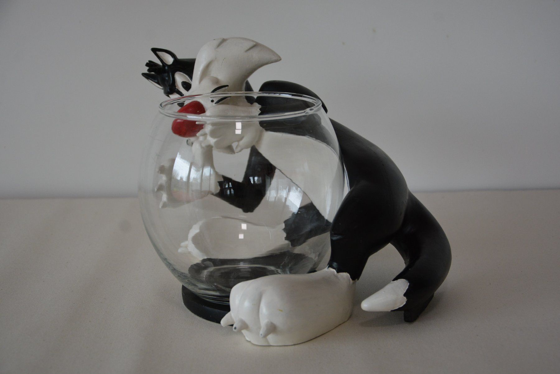 Sylvester the Cat Fish Bowl – Looney Tunes figure (D'occasion) à ...