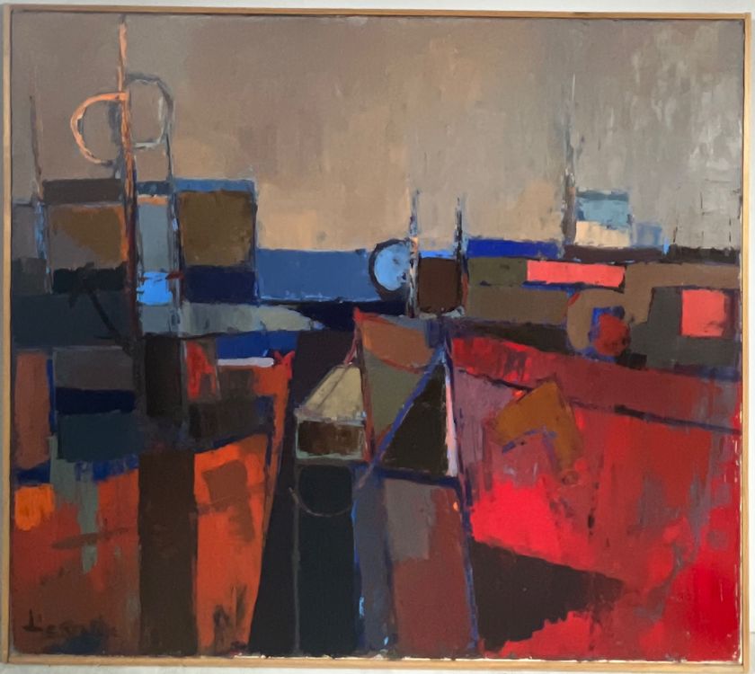 Hermine - Öl auf Leinwand, Abstrakte Komposition (Gebraucht) in Root für CHF 69 – mit Lieferung ...