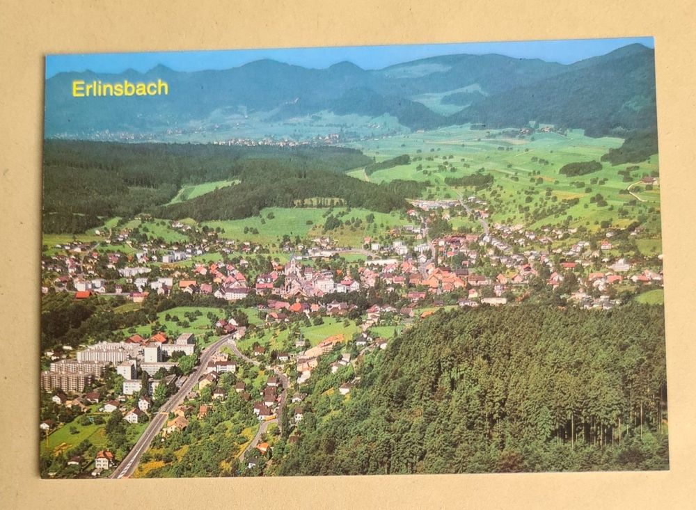 Karte von Erlinsbach (Gebraucht) in für CHF 13 – mit Lieferung auf ...