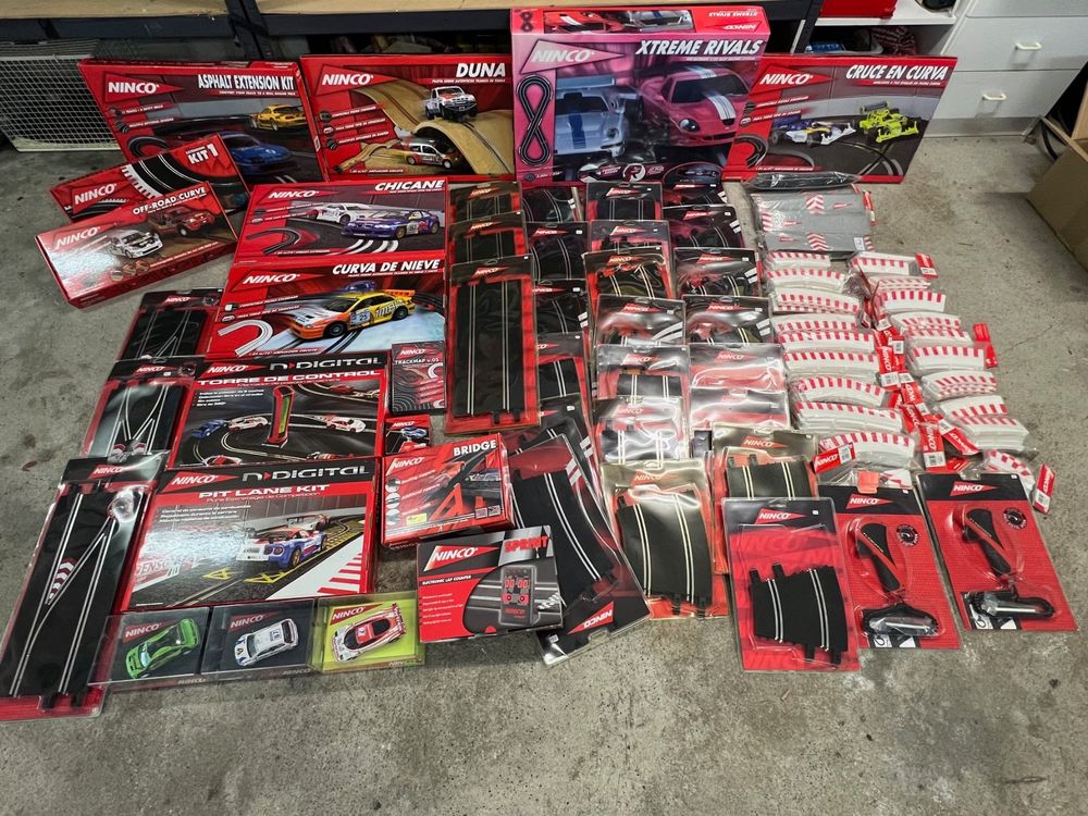 Riesen NINCO KONVOLUT Analog/Digital 5 Slotcars OVP - NEU (Neu (gemäss ...