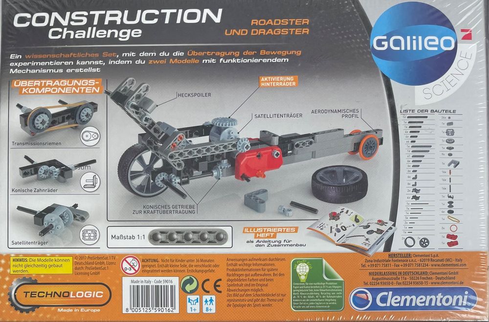 Galileo Construction Challenge Technogic 2 Modelle Bausatz | Kaufen auf ...