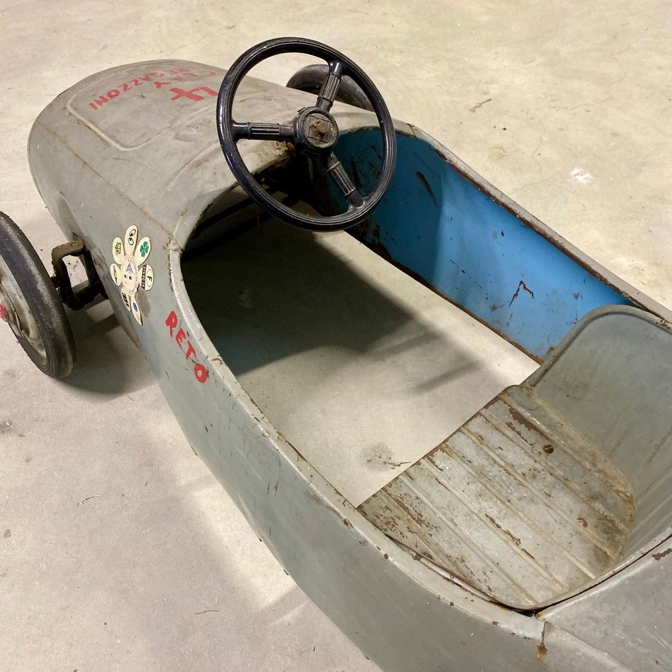 Vintage Go-Kart/Seifenkiste Clay Regazzoni, Rarität! (Gebraucht) in ...
