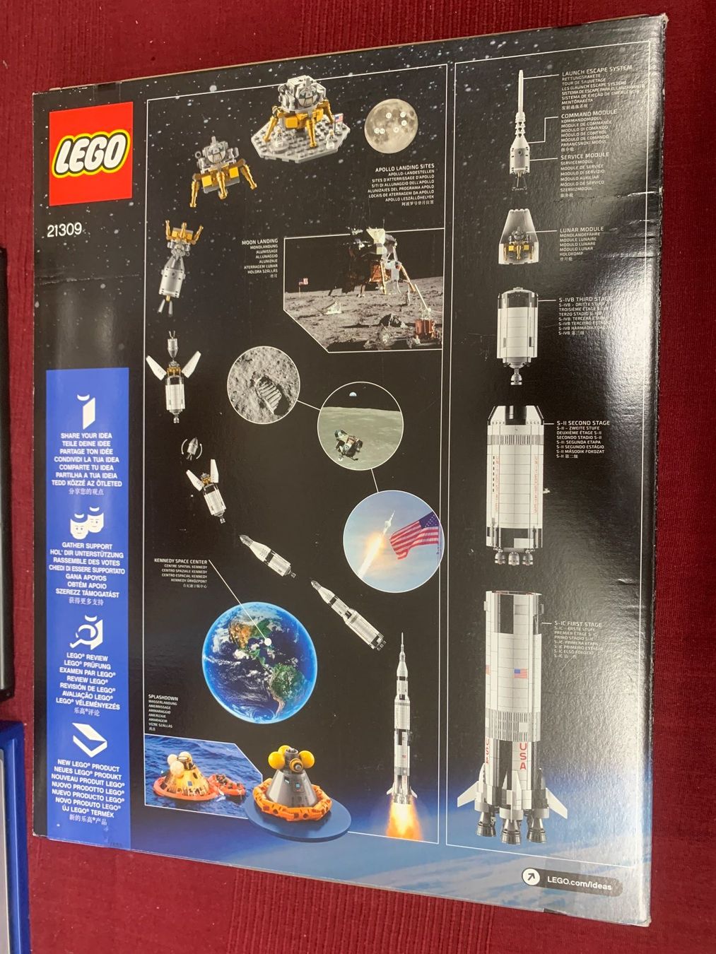 LEGO Ideas 21309, Apollo Saturn V, NEU+OVP+EOL+MISB ab 1.00. (Neu und ...
