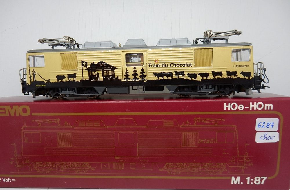 Hom- Bemo - MOB - Loc GDe 4/4 - 6003 - "Chocolat" | Kaufen auf Ricardo