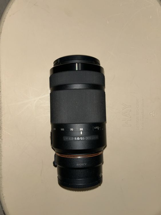 Sony DT 55-300mm f/4.5-5.6 SAM Telezoom für Sony A-Mount (Gebraucht) in ...