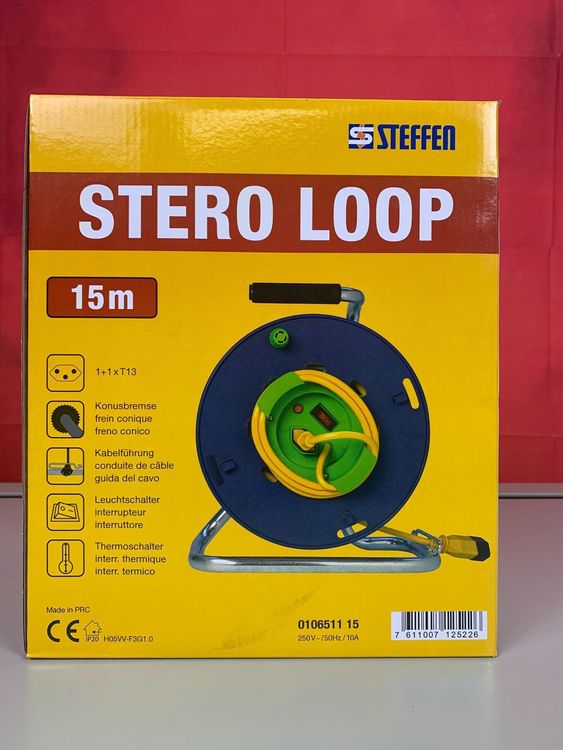 Kabelrolle Stero Loop Steffen 15m NEU | Kaufen auf Ricardo