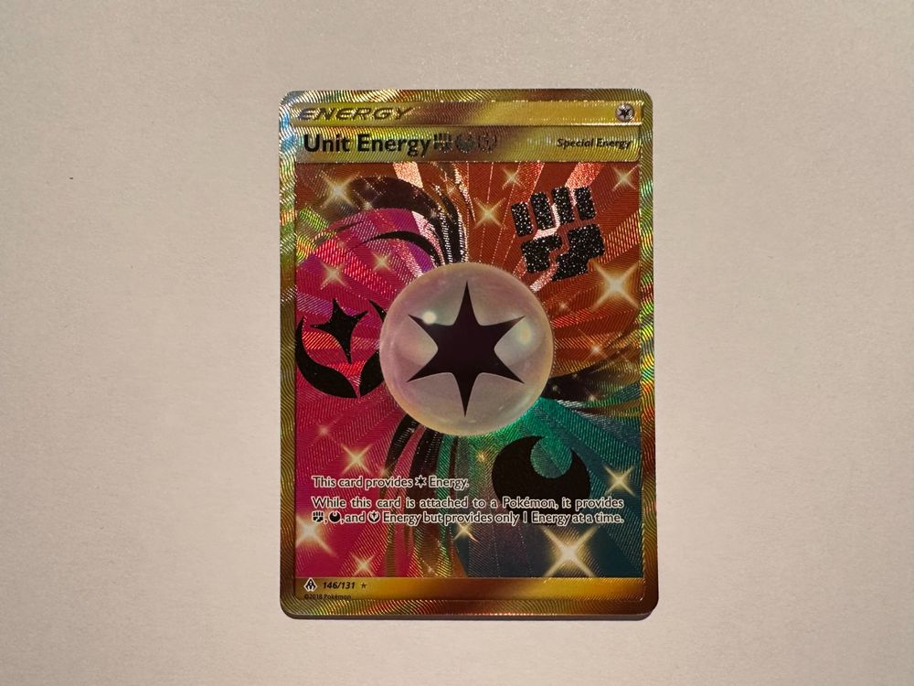 Unit Energy Forbidden Light Secret Rare Goldkarte EN (Neu (gemäss ...