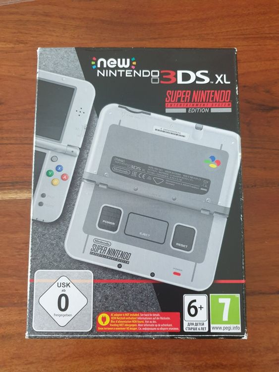 New Nintendo 3DS XL SNES Edition inkl. OVP | Kaufen auf Ricardo