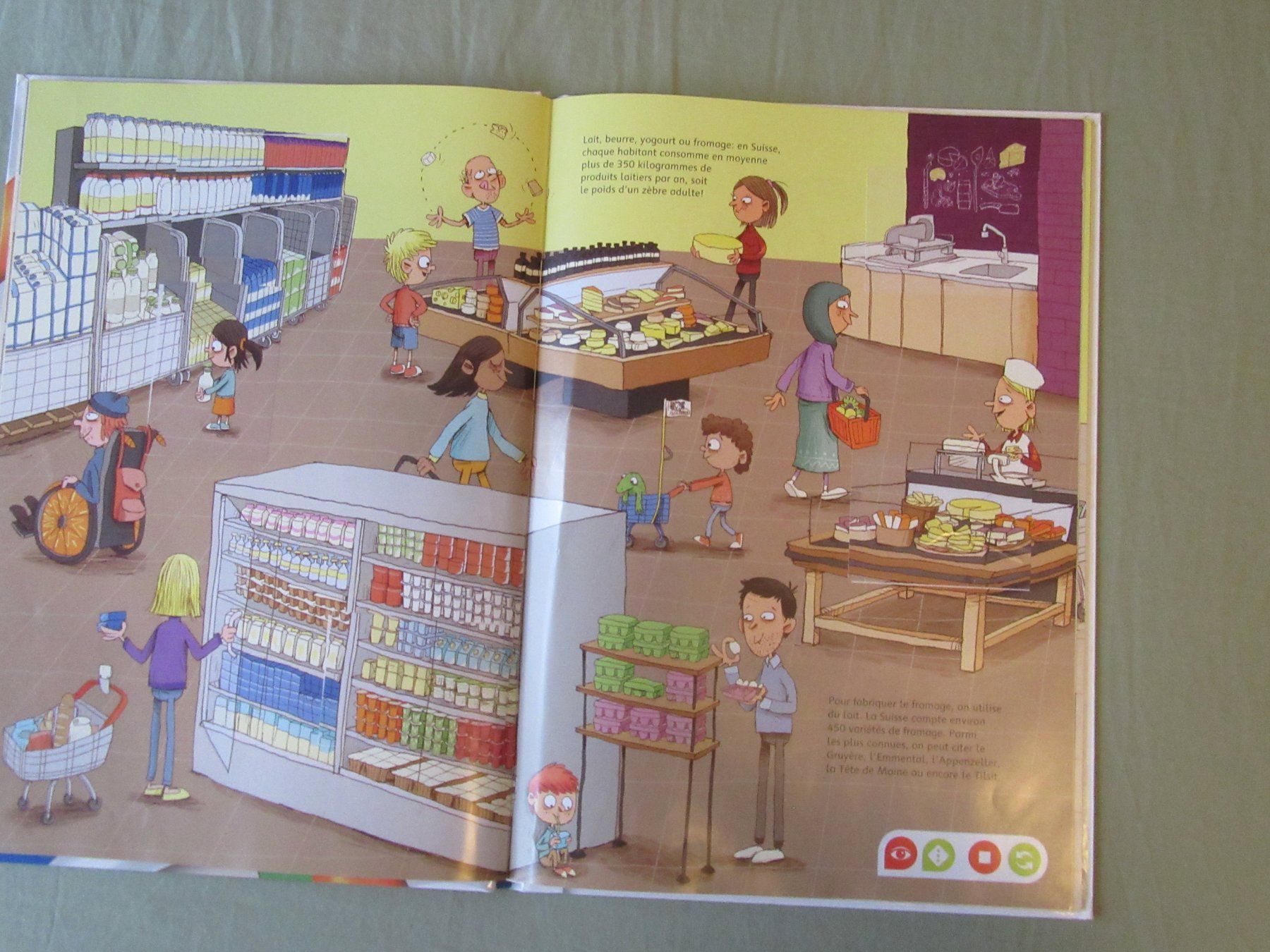 Tiptoi livre Allons faire les commissions Migros Supermarkt (D'occasion ...