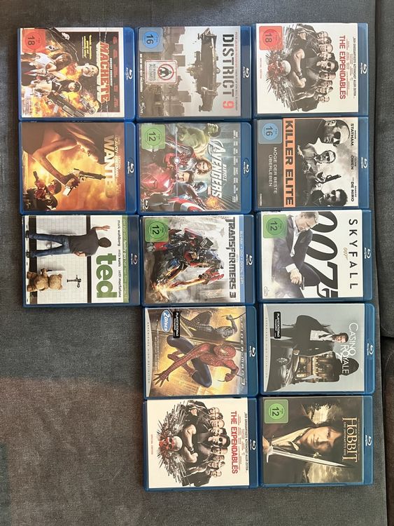 13 Action Blu-rays: Avengers, Hobbit uvm. (Gebraucht) in Muri b. Bern ...