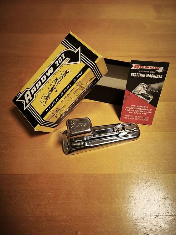 Arrow 202 Precision Locked Bostich (Neu und originalverpackt) in ...