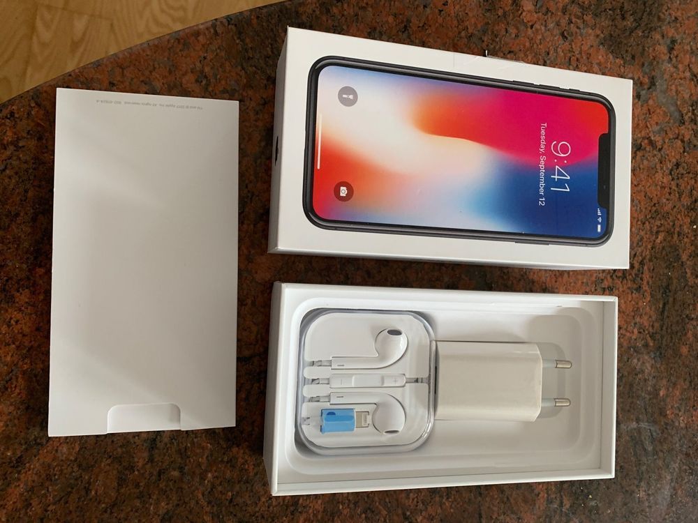 IPhone X. Box bestückt | Kaufen auf Ricardo