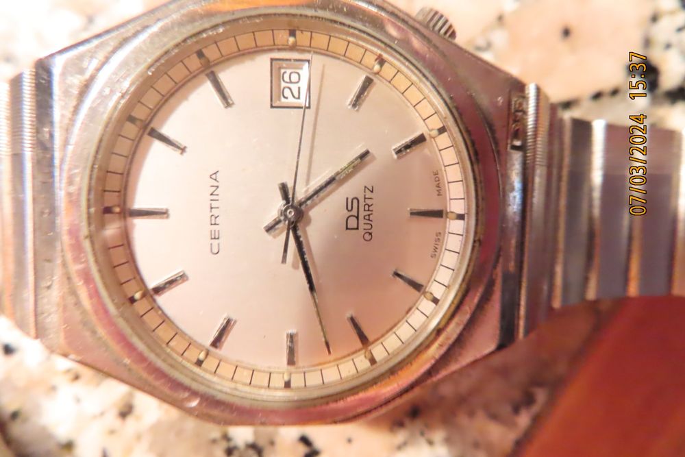 CERTINA DS QUARTZM BATTEIE WECHSELN, BAnd 21 cm, Ø 36 mm (Gebraucht) in Oberdorf für CHF 129 ...