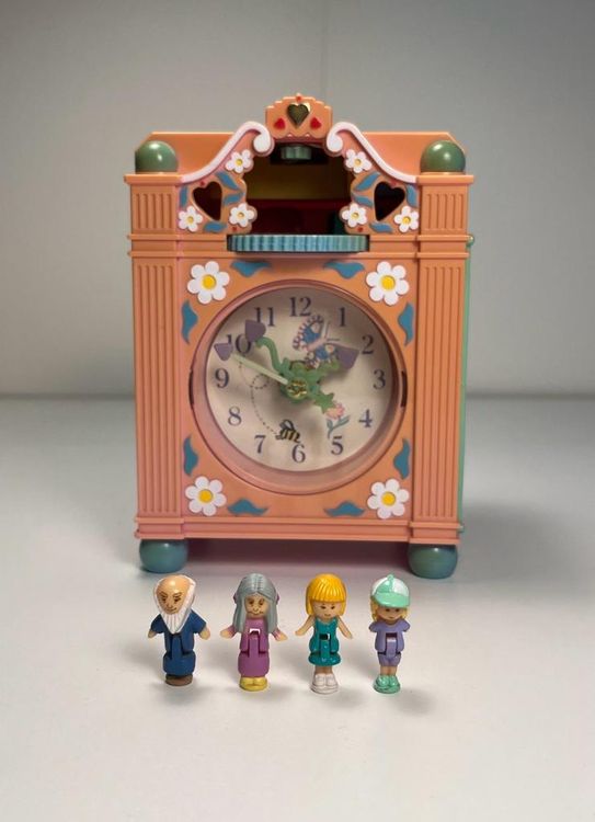 Funtime Clock pink, Polly Pocket 1991, Vintage Bluebird Toy | Kaufen ...